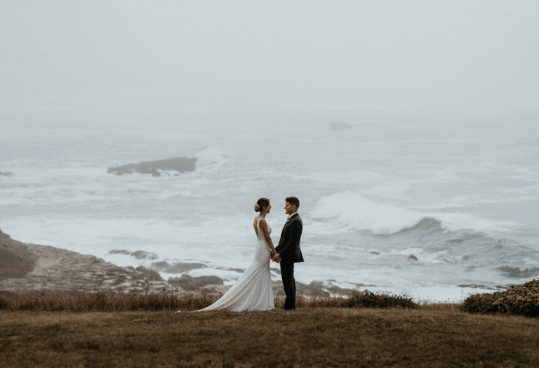 Intimate Southern Oregon Coast Wedding at Crook Point | Henry Tieu ...