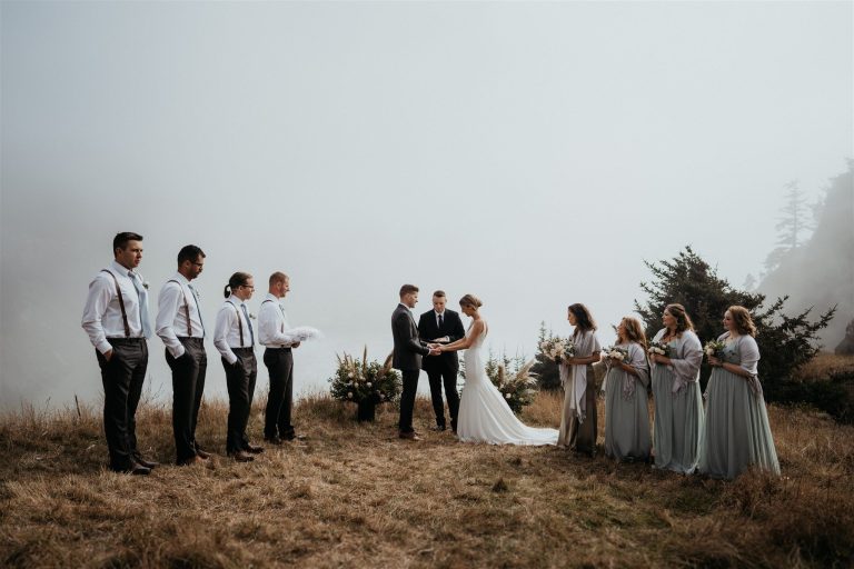 Intimate Southern Oregon Coast Wedding at Crook Point | Henry Tieu ...