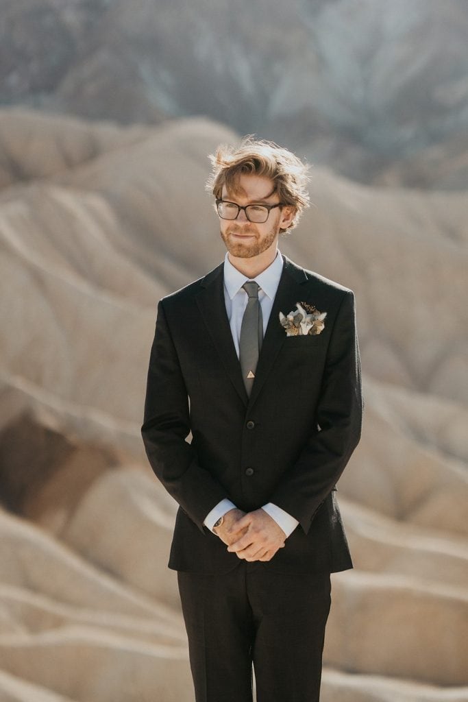 Small Desert Wedding at Death Valley National Park