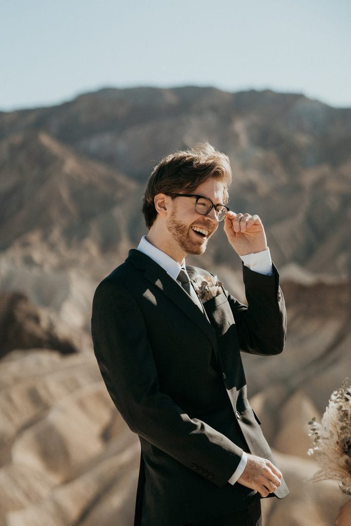 Small Desert Wedding at Death Valley National Park