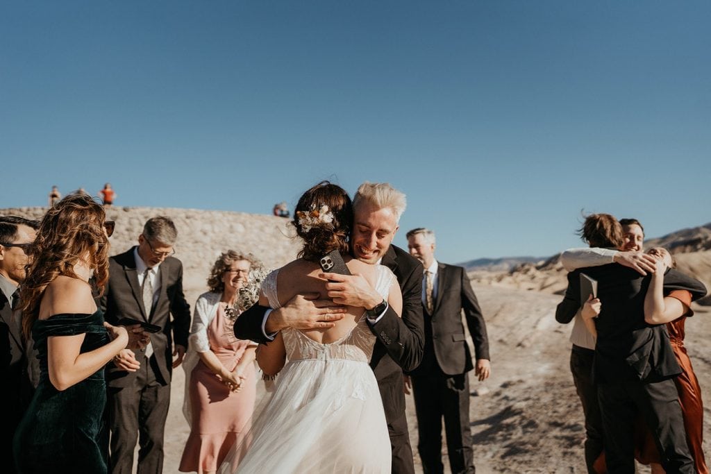 Small Desert Wedding at Death Valley National Park