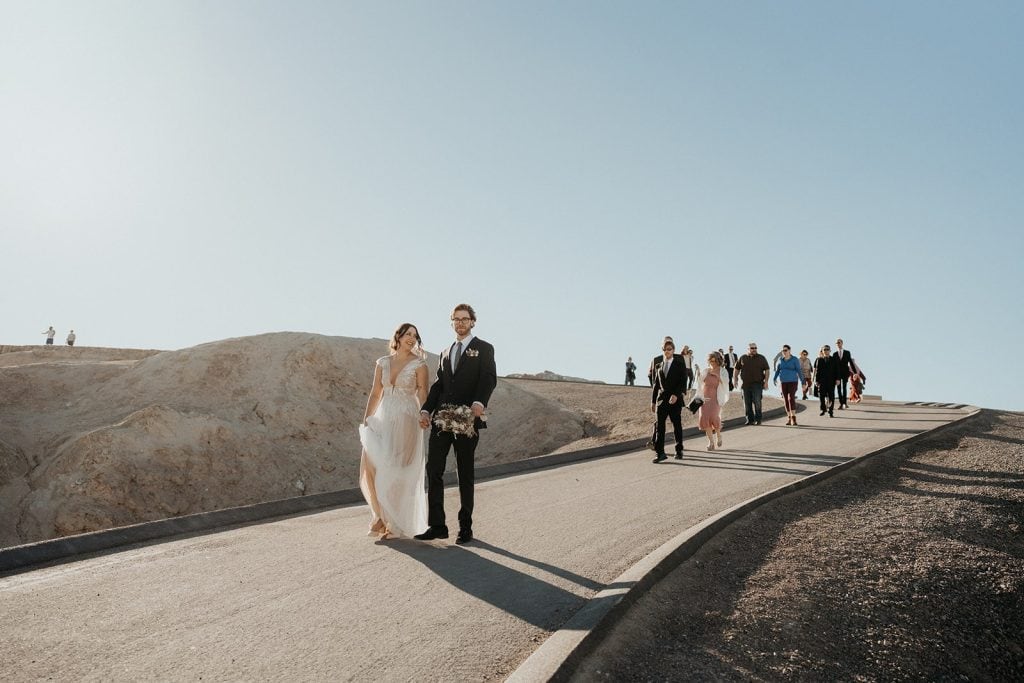 Small Desert Wedding at Death Valley National Park